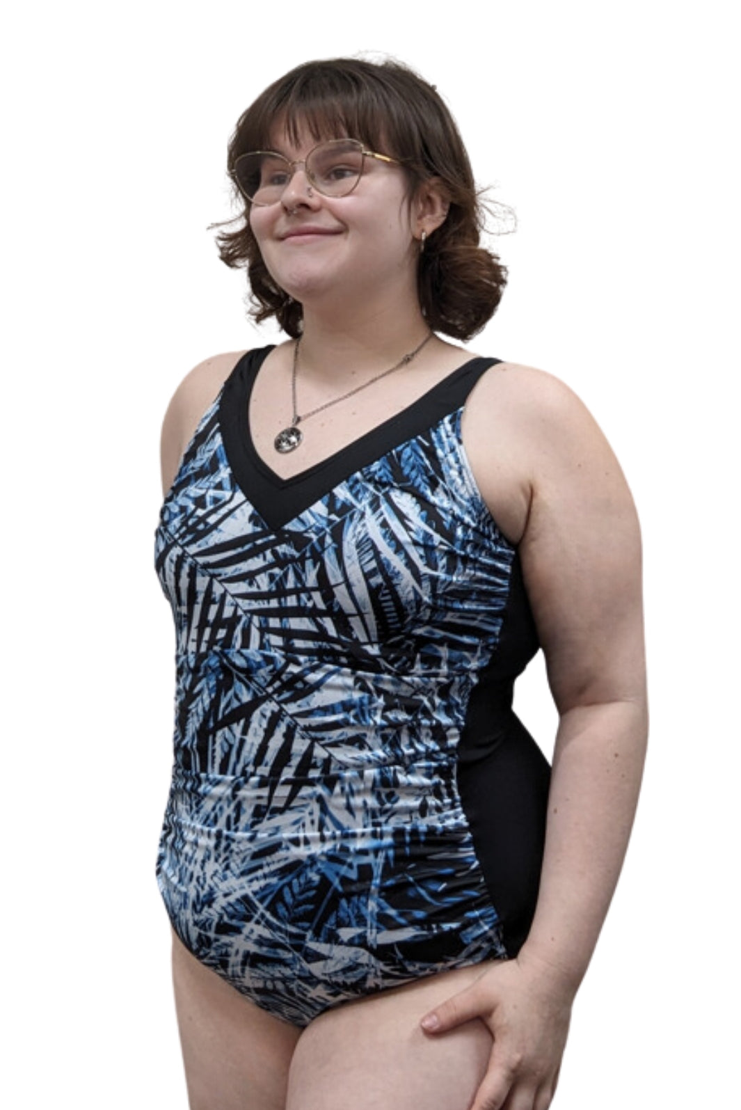 Swimsuit V-Neck Cup EF Plus Size by Finz