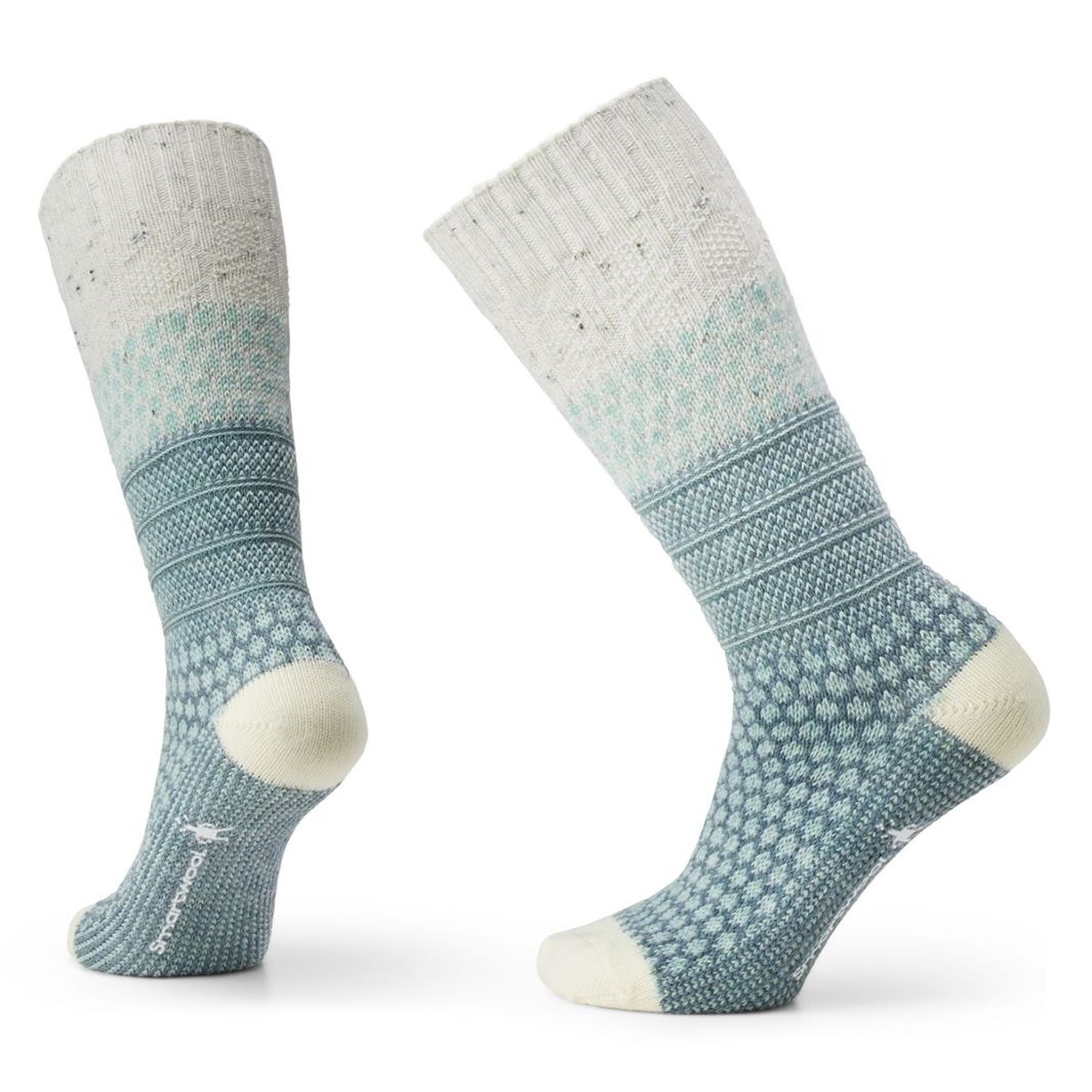 Bas De Tous Les Jours Popcorn à Torsades (Pewter Blue) de Smartwool